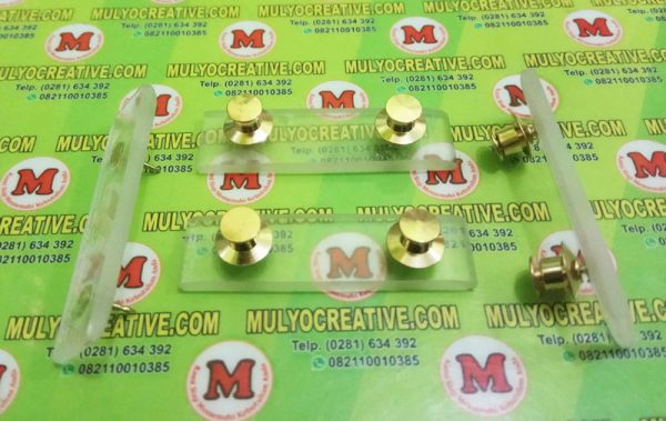 Macam-macam Jepitan/ Fastener Pengait untuk Pin, Lencana, Bros, Nametag ...