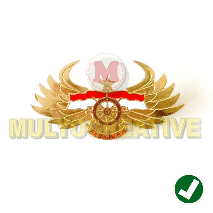 Tempah Wing Lencana Paskibra Garuda Merah Putih – pesan sabuk sekolah ...