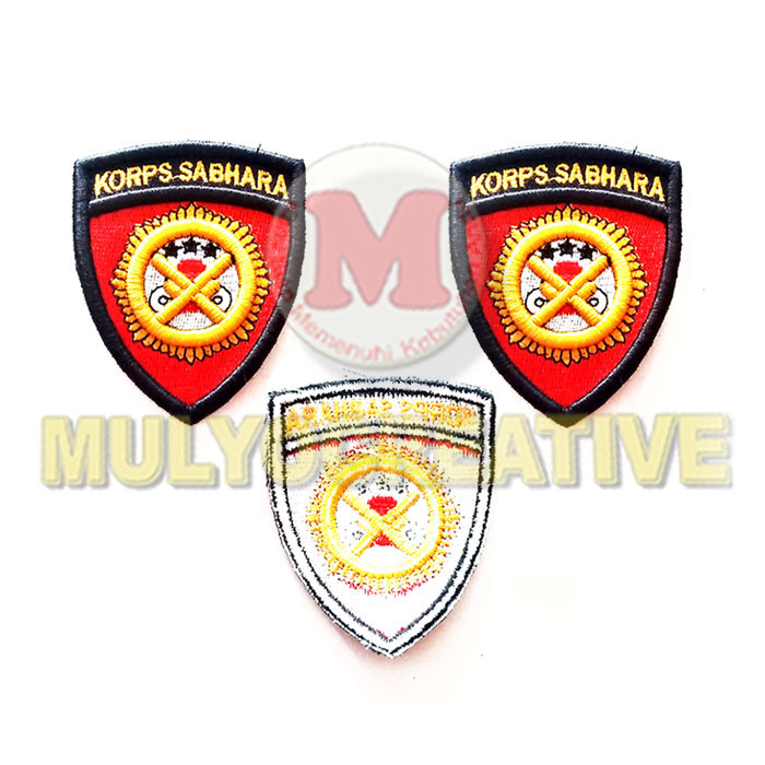 Order Perlengkapan Atribut Seragam POLRI Harga Murah- Emblem Patch ...