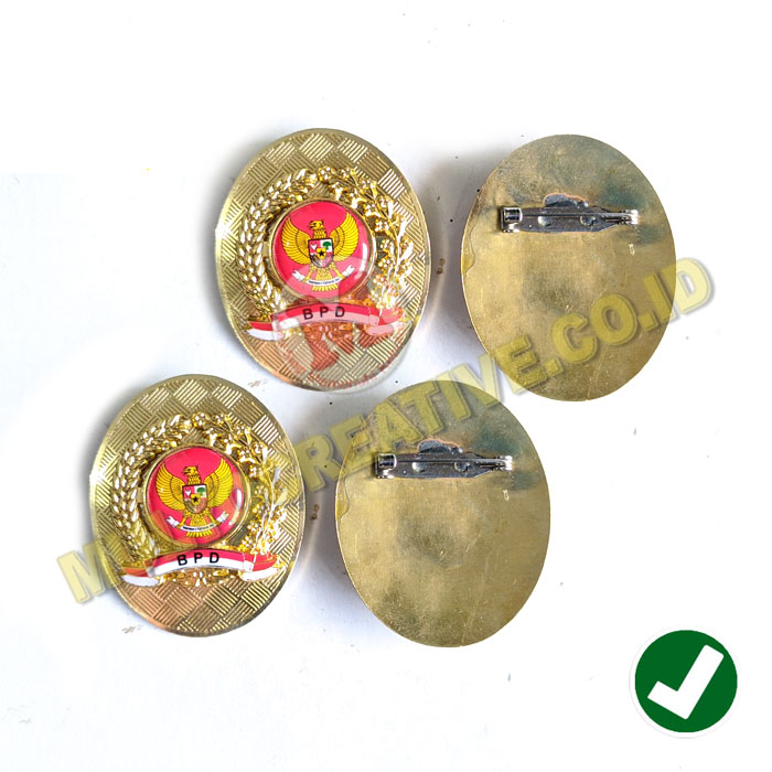 Pin BPD Desa Lencana Perangkat Desa BPD Model Oval – PENGAIT PENITI ...