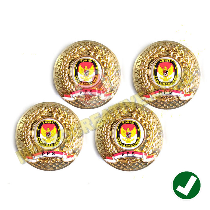 Pin Bros Anggota PPS Model Bulat Lencana Anggota PPS Murah | pesan ...