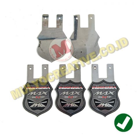 Emblem Motor Emblem Komunitas Owner NMAX Plat Aksesoris Motor Murah ...