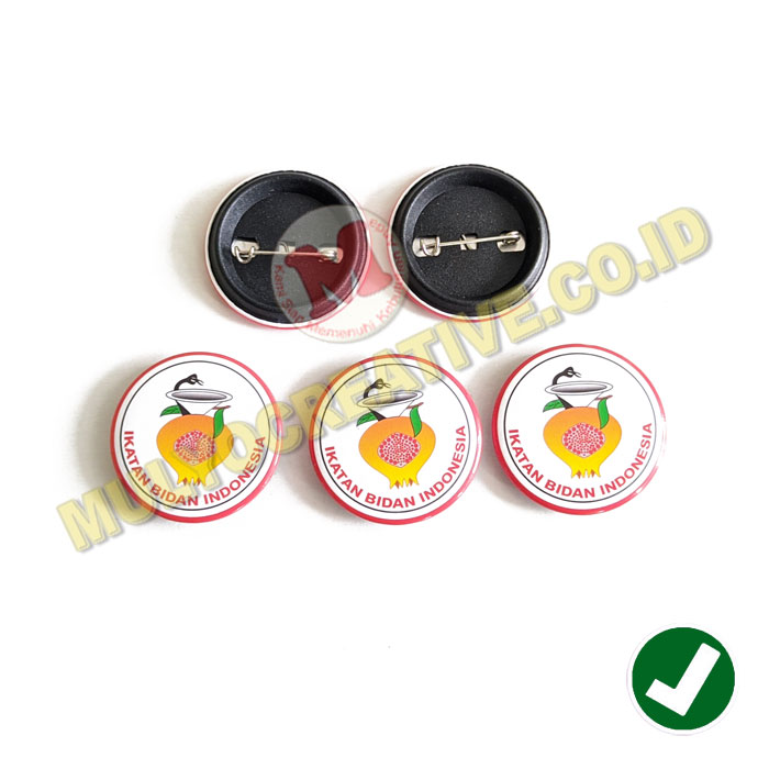 Lencana Pin Ikatan Bidan Indonesia – Bros Logo IBI | pesan sabuk ...