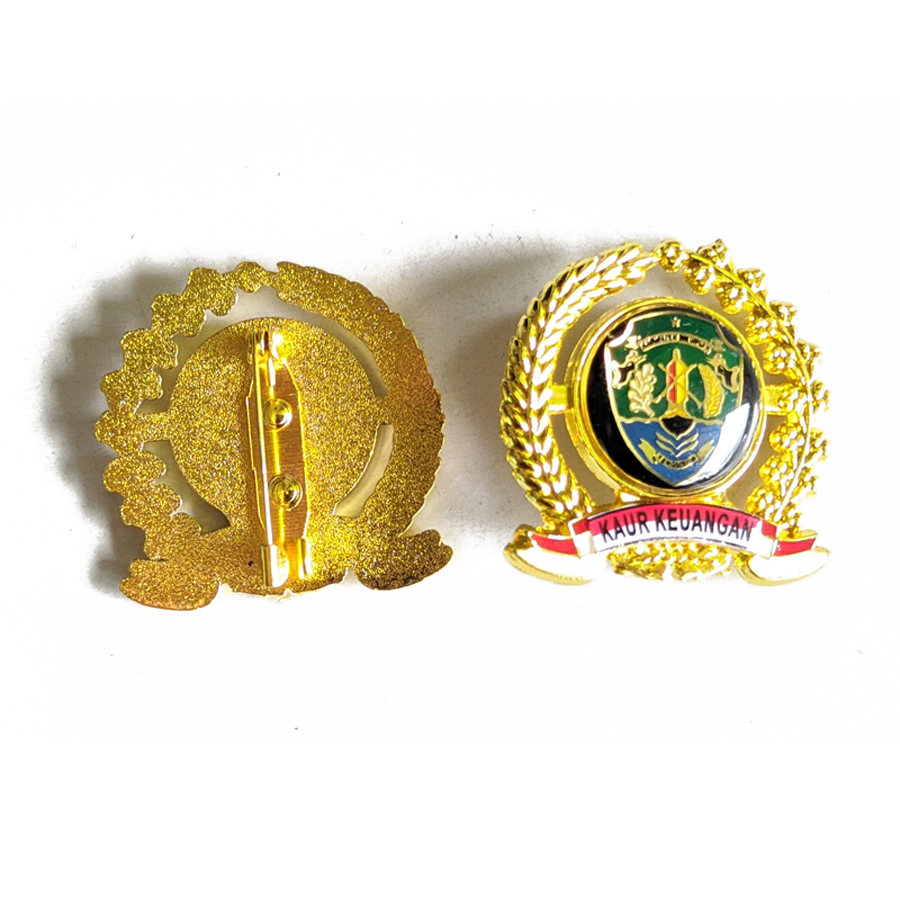 Lencana Kaur Keuangan Daerah Custom – Lencana Pin Padi Dan Kapas ...