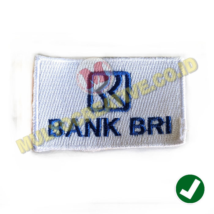 Bordir Komputer – Bordir Logo Bank BRI – Bordir Murah Rapi – pesan ...