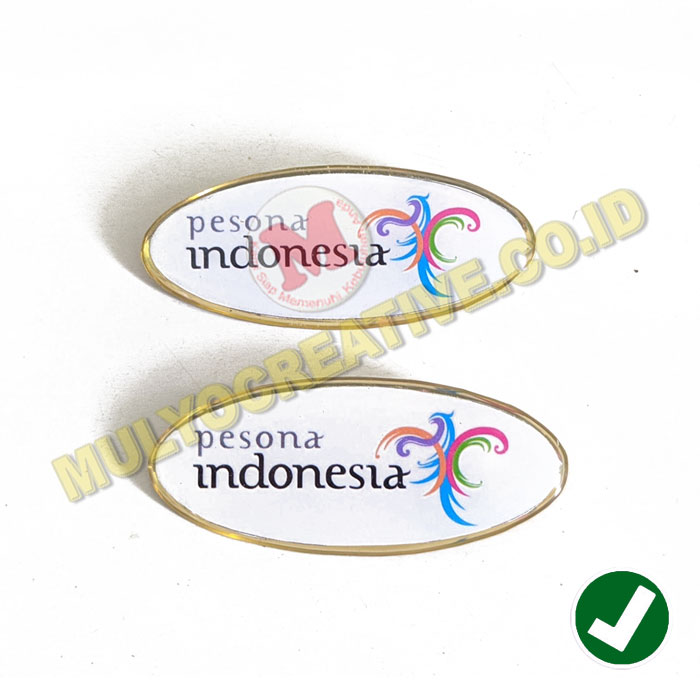 Pin Pesona Indonesia Model Oval Pin Bros Pesona Indonesia Murah – pesan ...