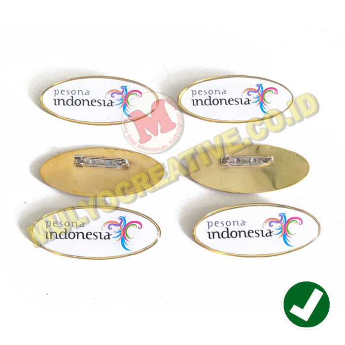 Pin Pesona Indonesia Model Oval Pin Bros Pesona Indonesia Murah – pesan ...