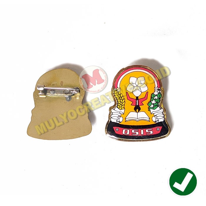 Tempat Jual Bros Logo Osis Atribut Sekolah Full Logam Kuningan – pesan ...