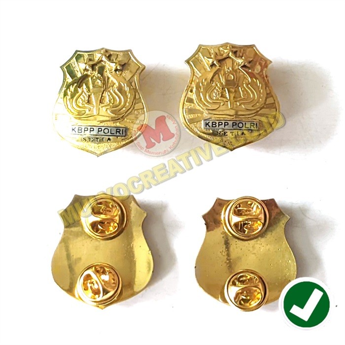 Pesan Pin Logo KBPP Polri Setia Pin Murah Bros KBPP Polri Setia Uk 3×2 ...