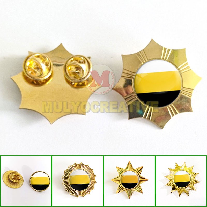 Pesan Collar Pin Perak Malaysia State Flag All Model Bros Perak – pesan ...