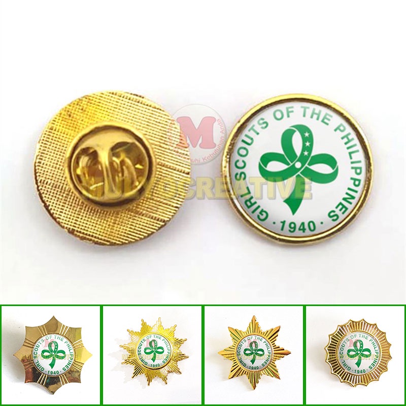 Order Pin Girl Scouts Of The Philippines All Model Bross GSP Badge ...