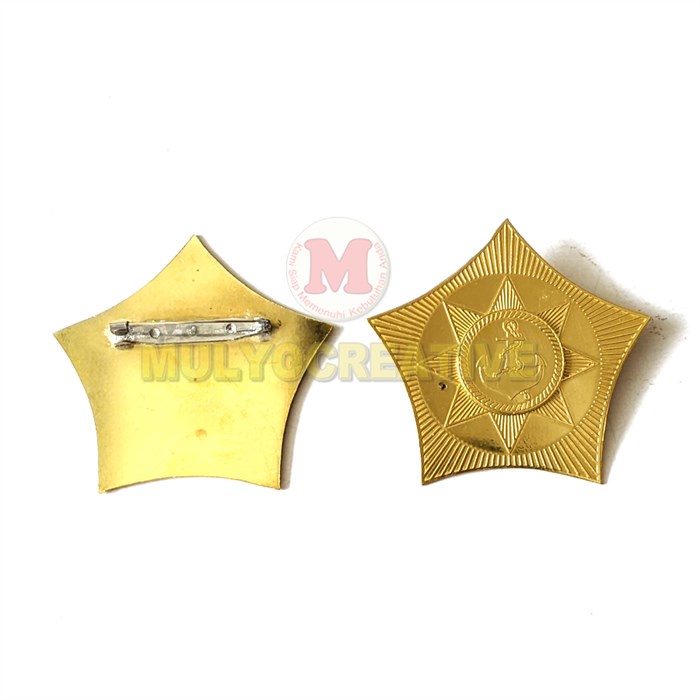 Order Pin Bintang Jangkar Pelayaran Brevet Bros Emblem Jangkar Bintang ...